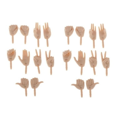 Barbie Made to Move Doll, Curvy, with 22 Flexible Joints Long Straight ...