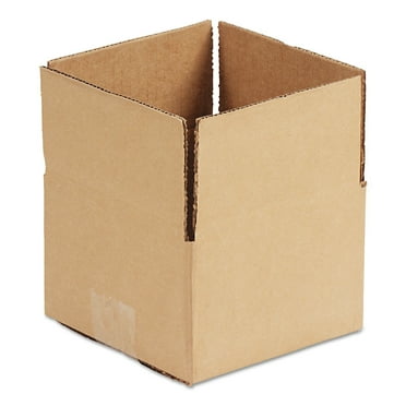 Cubed Fixed-Depth Corrugated Shipping Boxes, Regular Slotted Container ...