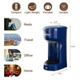 Superjoe Single Serve Coffee Maker, One-touch Control, 6-14oz Mug ...