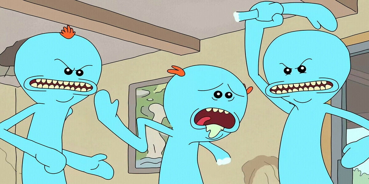 Rick and Morty Mr. Meeseeks- CANVAS OR PRINT WALL ART - Walmart.com