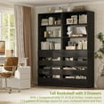Homieasy 2-Pack Space-Saving Modular Armoire Wardrobe Closet System ...