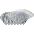 Microwavable Grill with Cover - Compact Bacon, Sausage, Meat & Poultry ...