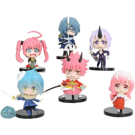6pcs/set Anime That Time I Got Reincarnated As A Slime Characte Action ...