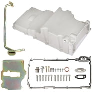 ICT Billet LSX Front Engine Plate 1 piece Aluminum Chevy Solid Motor ...