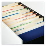 Universal File Folders, 1/3 Cut First Position, One-Ply Top Tab, Letter ...