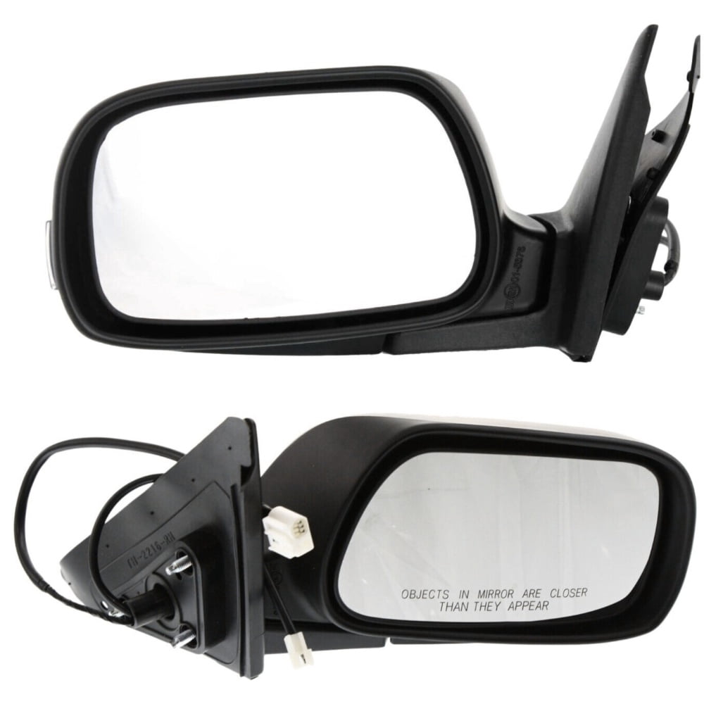 Power Mirrors For 02-06 Toyota Camry Left & Right Side Paintable Turn ...