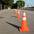 Yescom 28" Safety Traffic Cones Reflective Sport Soccer Driveway ...