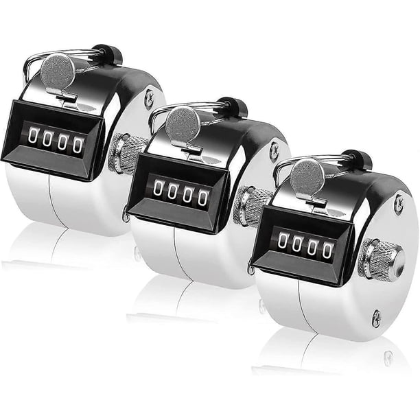 Tally Counter, 4-digit Clicker Counter, Metal Hand Tally Counters ...