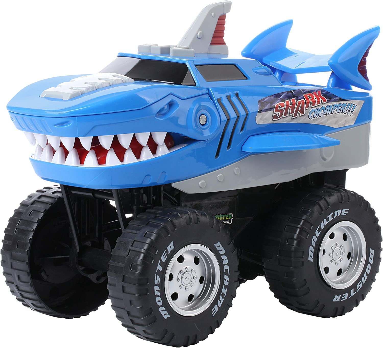 Dazmers | Powerful Crocodile Chomper Monster Truck - Battery Powered ...