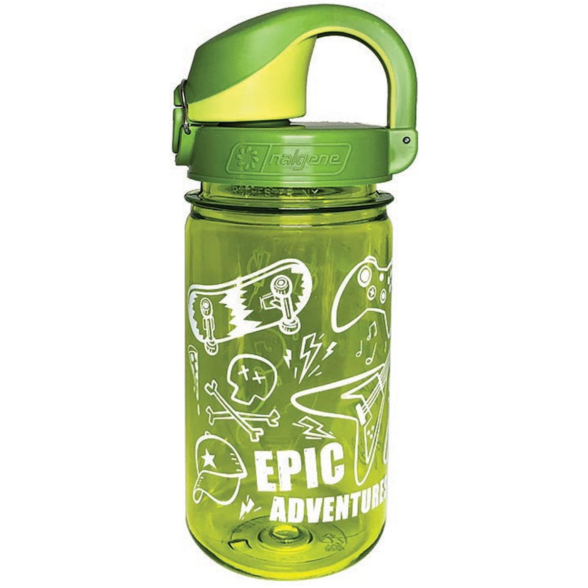 Nalgene Kid's Sustain 12 oz. On The Fly Water Bottle - Green Epic ...