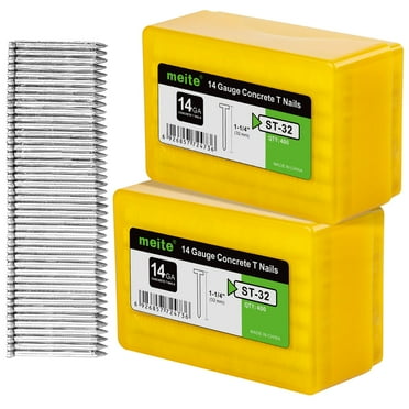 Freeman CTN14-15 14 Gauge 1-1/2" Concrete T-Nails (1000 count ...