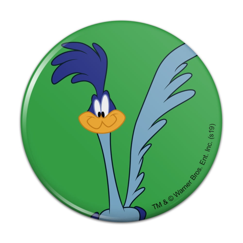 Looney Tunes Road Runner Kitchen Refrigerator Locker Button Magnet ...