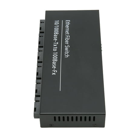 Fiber Transceiver with SC Port, 100Mbps Ethernet, 25km Range, Plug and ...