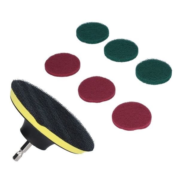 Disc Polishing Sheet, Scouring Pad 4 Inch For Waxing For Cleaning For ...