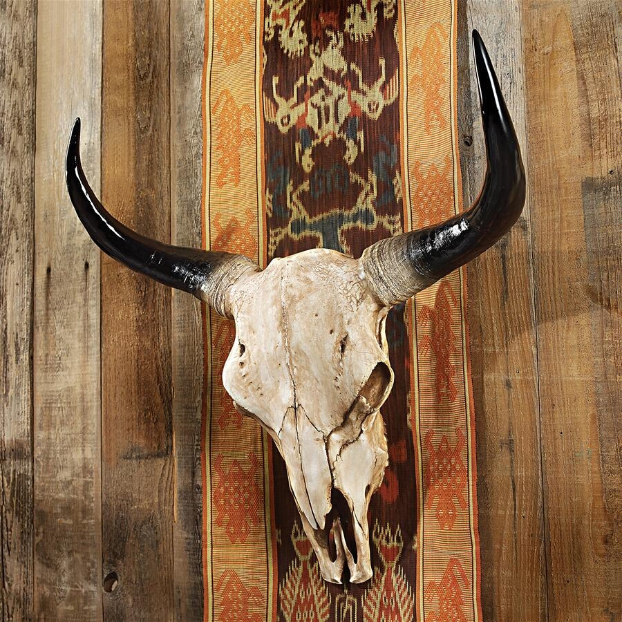Design Toscano Long Horn Steer Wall Trophy - Walmart.com