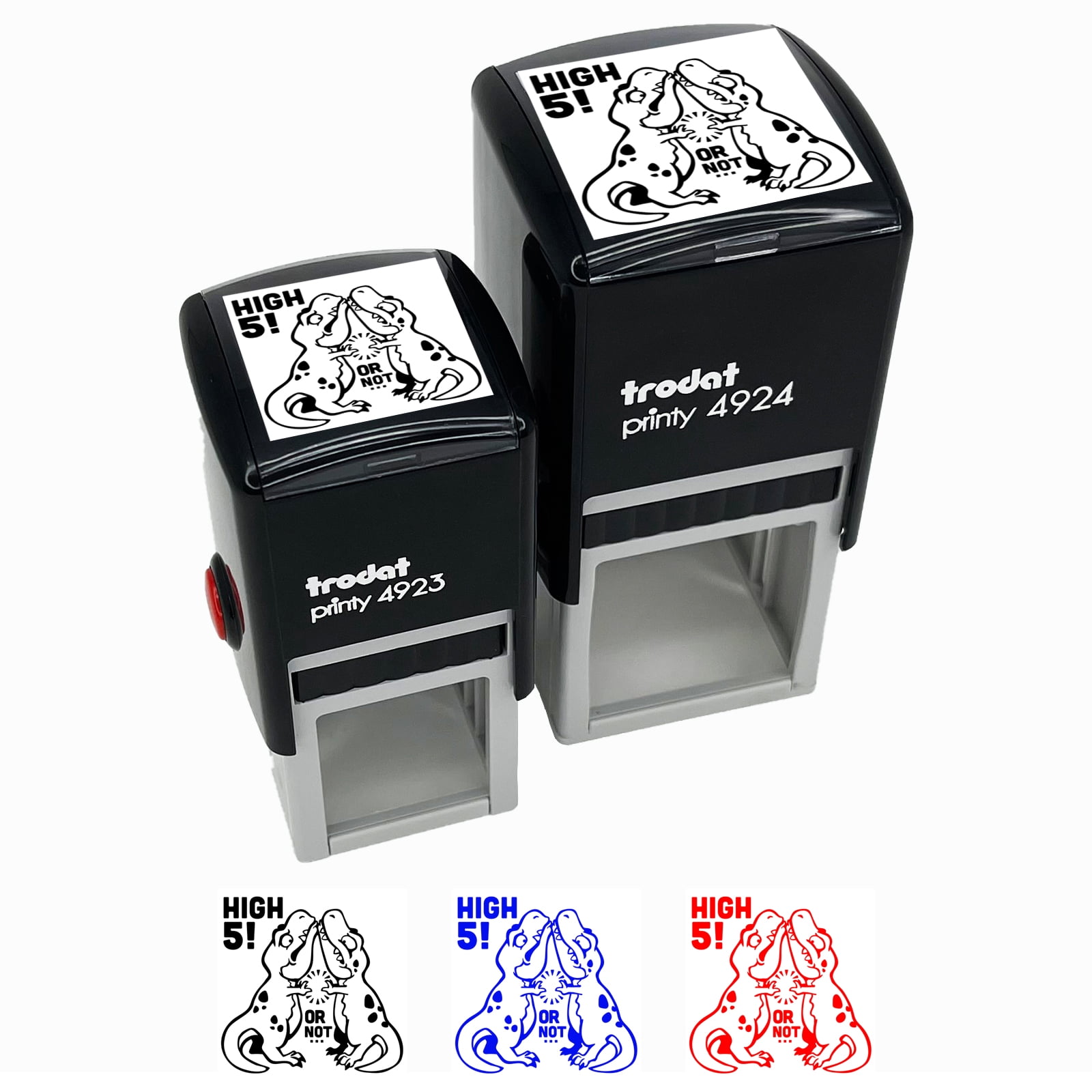Tyrannosaurus Rex T-Rex Dinosaur Friends Can't High Five Self-Inking ...