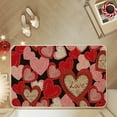 chaungfeng Valentines Day Door Mat Rug, Red Love 23.6x15.75 inch ...