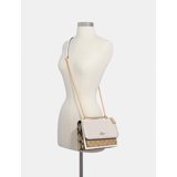 Coach 90400 Klare Crossbody In Signature Canvas With Rivets Light Khaki ...