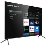 SHARP 4T-C65FS1UR 65 Inch AQUOS OLED 4K Ultra HD with Dolby Audio Roku ...