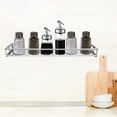 ULTNICE Wall Spice Rack Organizer Stainless Steel for Families in ...