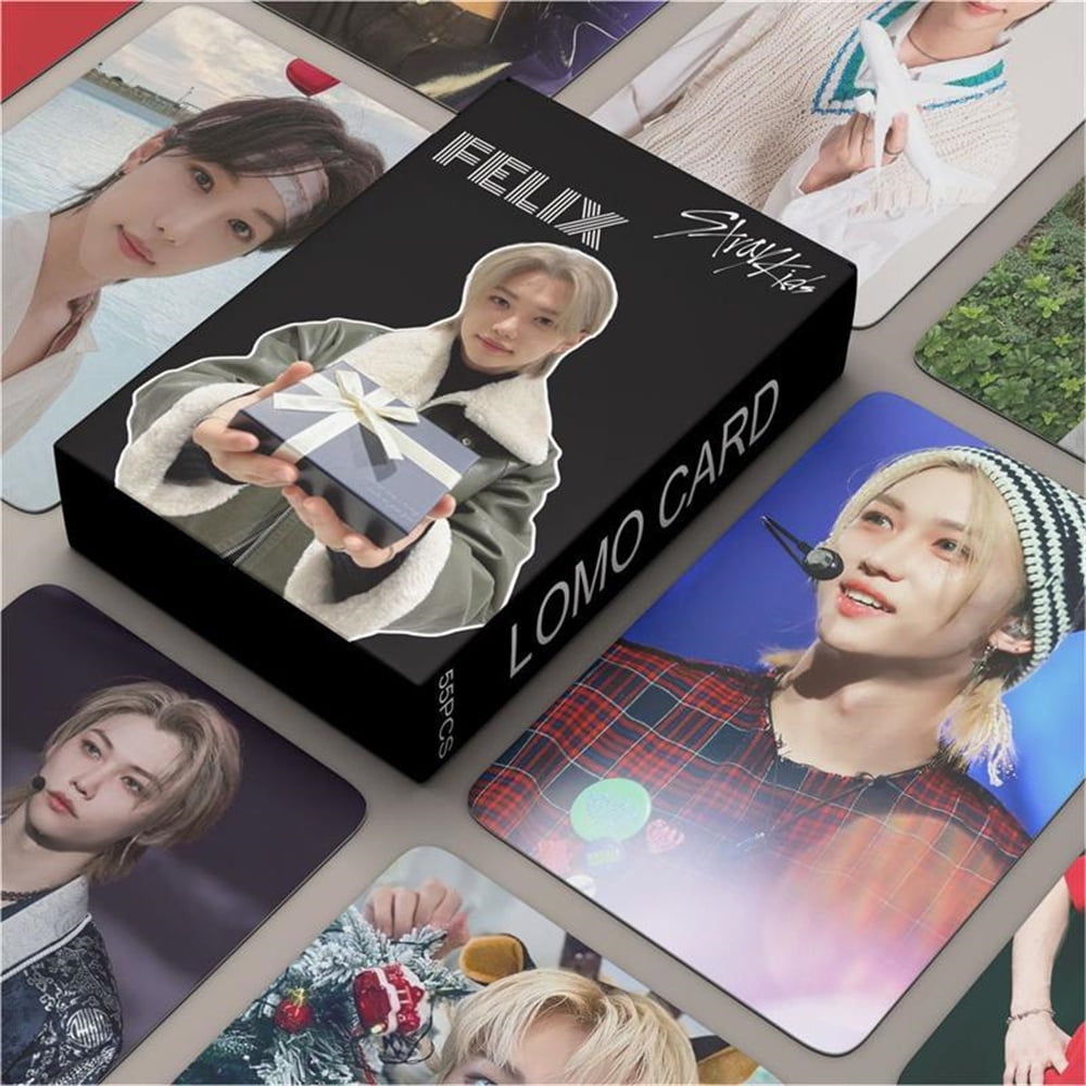 Kpop Stray Kids Felix Lomo Cards Straykids Lomo Card Elegant Package HD ...