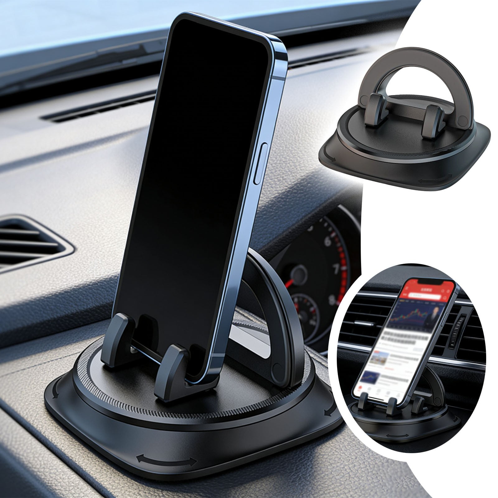 Click here for Vivavault 360° Rotating Phone Holder Mount For Car... prices