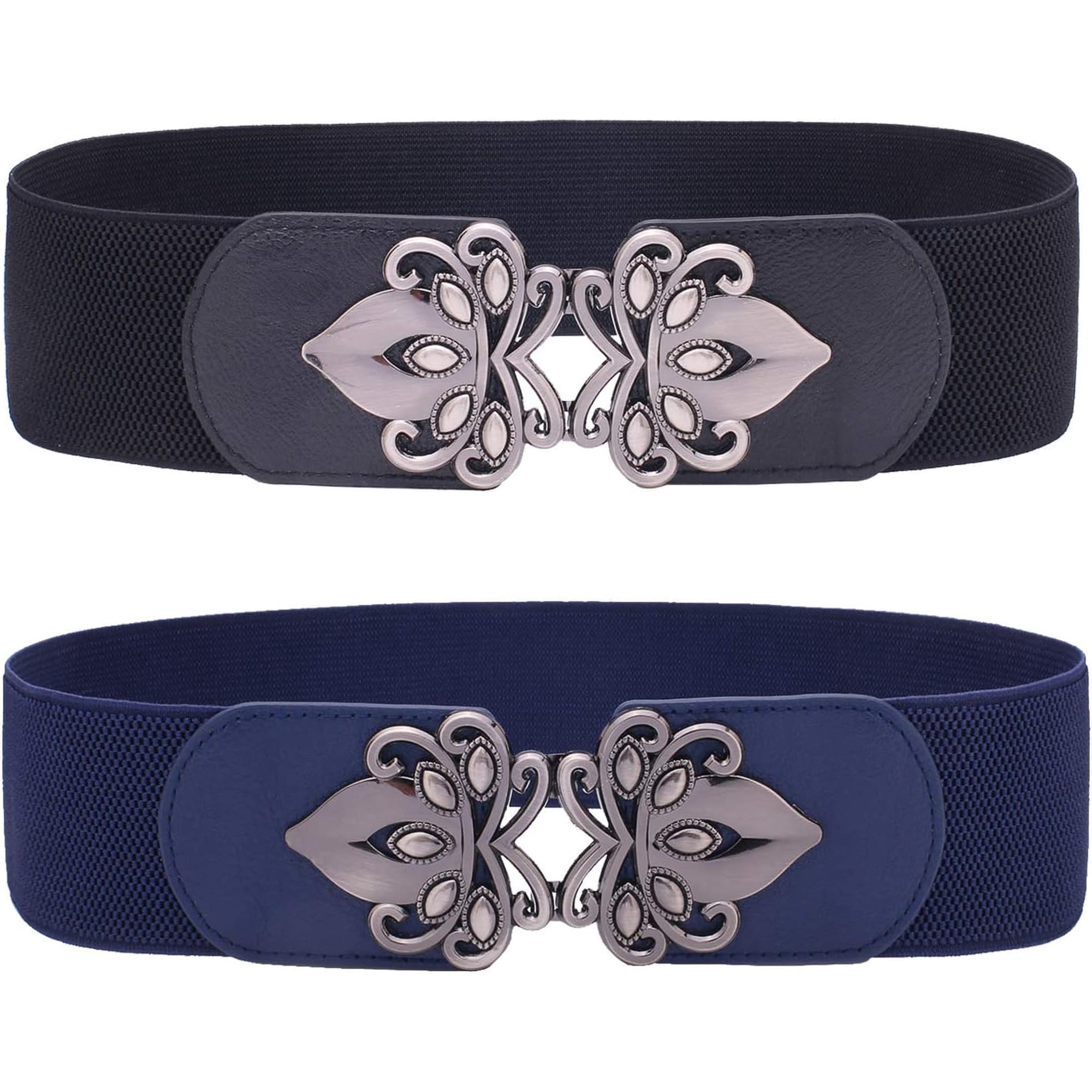 Click here for Zhengup Womens Vintage Wide Elastic Stretch Waist... prices