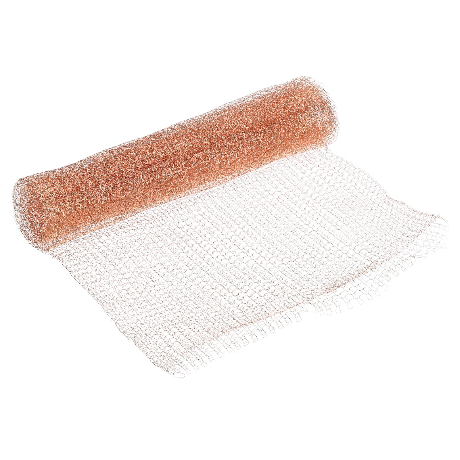 Uxcell 8"x39" Copper Mesh Roll Pure Copper Wire Mesh Corrugated Shape ...