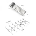 3 Wheels Cutter Dough Divider Side Pasta Knife Flexible Roller Blade ...