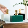 DQQ153 Ceramic Lotion Dispenser Bathroom Liquid Refillable Soap ...