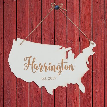 Address America Fully Customized, Double-Sided Park Place Oval ...