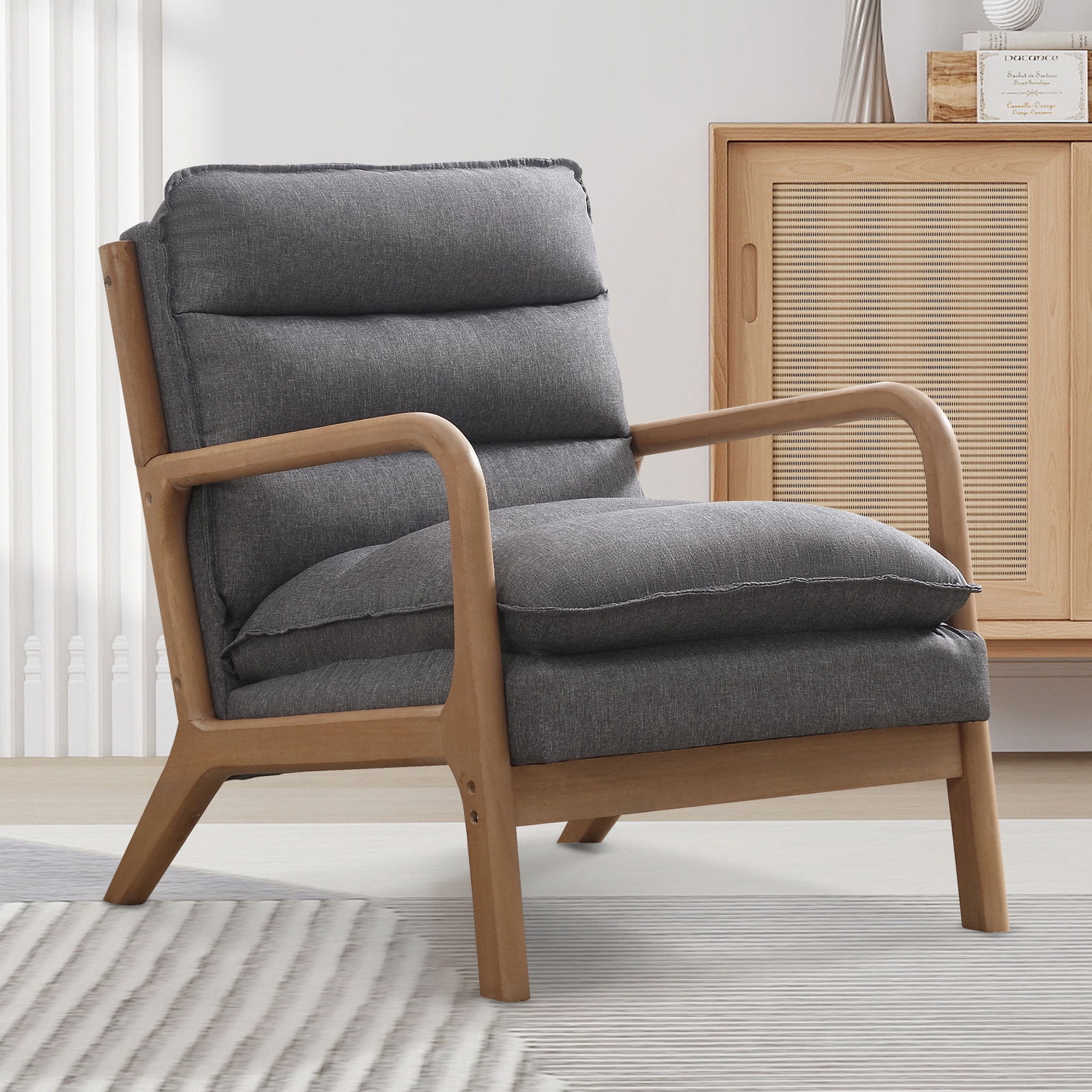Click here for Bonzy Home Mid Century Modern Accent Chair  Comfy... prices