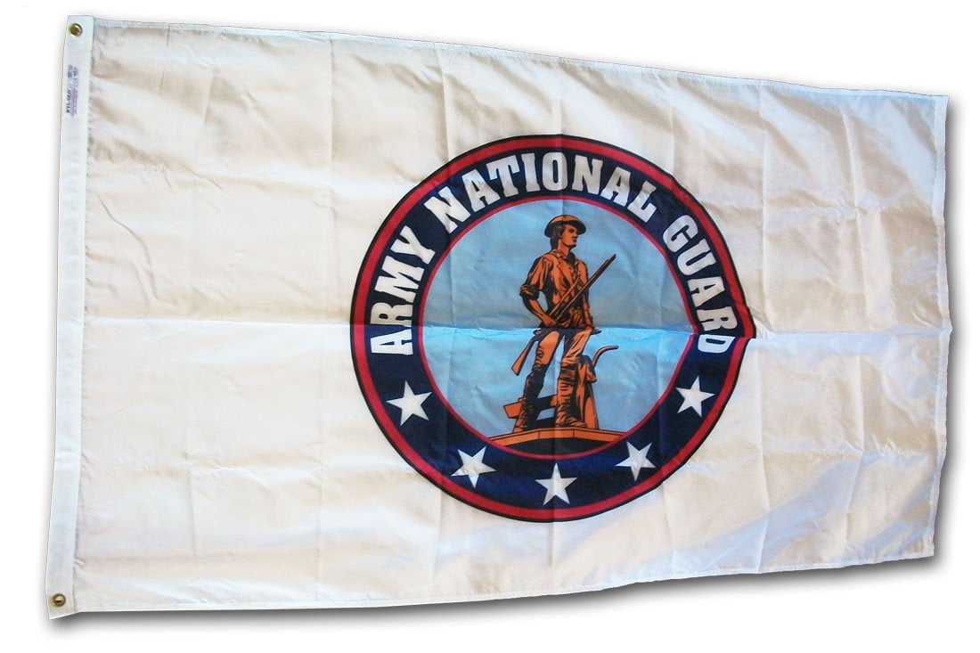 Army National Guard - 3'X5' Nylon Flag - Walmart.com