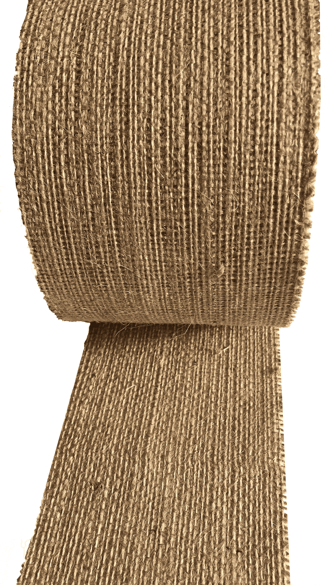 Burlapper 4" x 20 Yards Jute Burlap Ribbon Roll, Premium Heavyweight ...