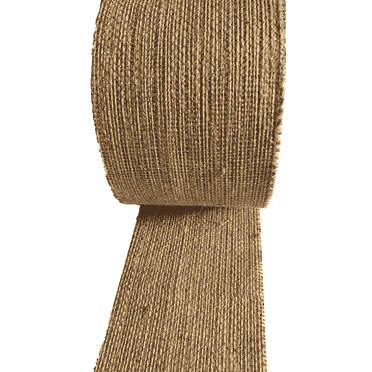 Burlapper 4" x 20 Yards Jute Burlap Ribbon Roll, Premium Heavyweight ...