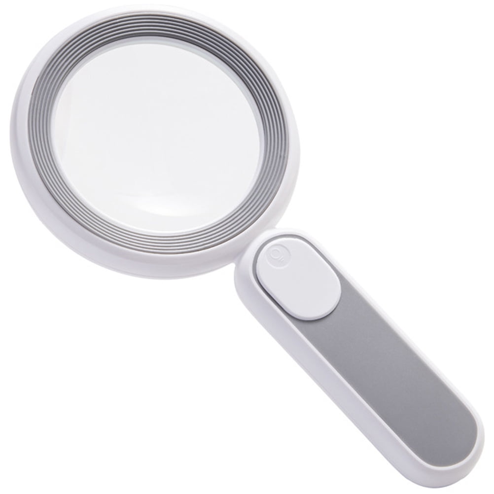 Masteelfca Magnifying Glass With Light Handheld Magnifying Glass Lighted Magnifying Glass 24x12cm