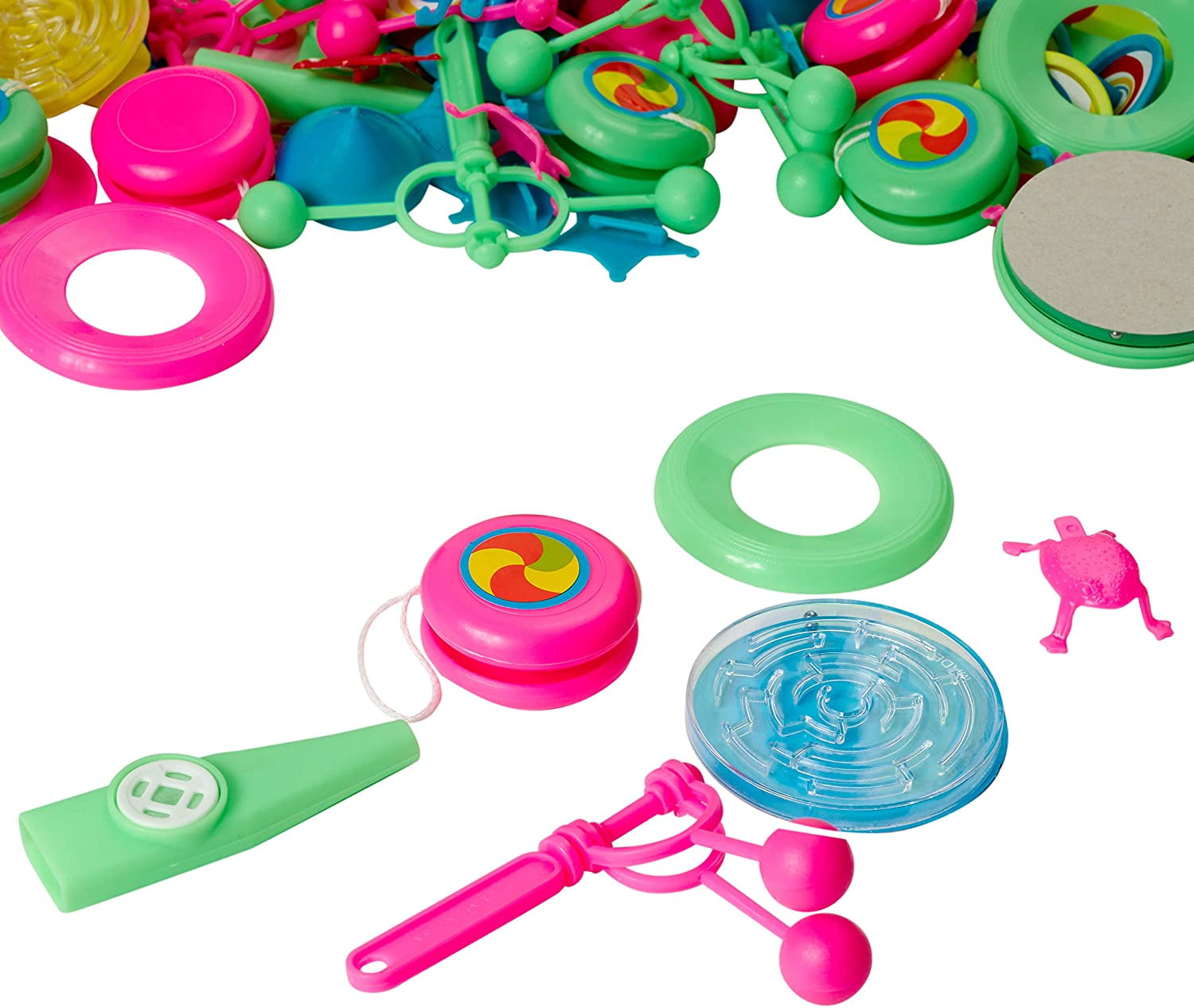 Kicko Toy Assortment - Pack of 144 Assorted Party Favors - Different ...