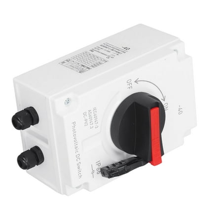 Solar PV Disconnect Switch, Arc Extinguishing DC1000V 32A Photovoltaic ...