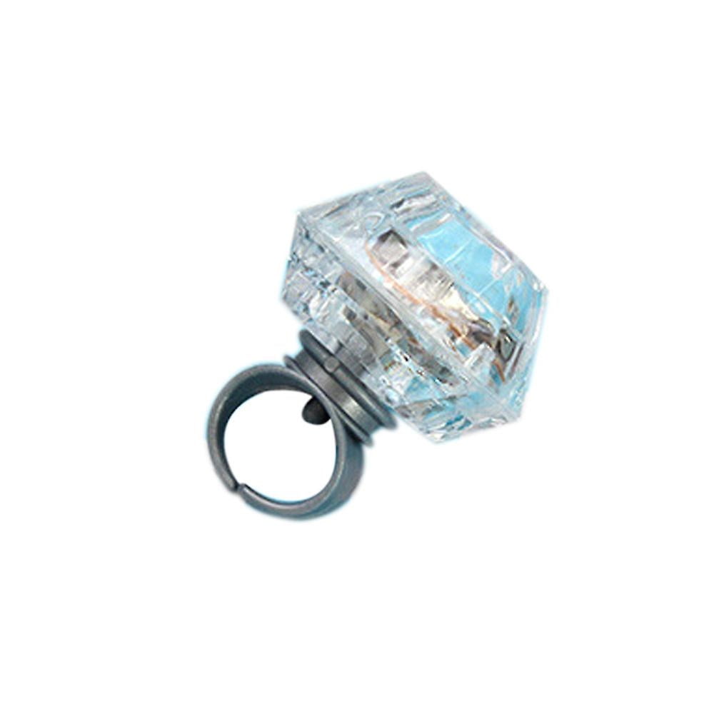 Anillo de dedo con luz LED que brilla como obsequio para fiestas para ...