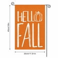11×18 Inch Burlap Fall Yard Flag, Double-Sided Seasonal Garden Flag ...