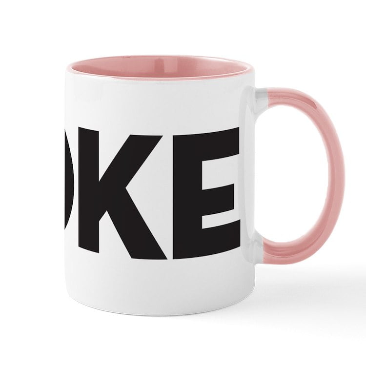 CafePress - Woke Mug - 11 oz Ceramic Mug - Novelty Coffee Tea Cup ...