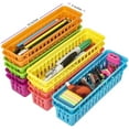 Prextex Classroom Pencil Organizer | Pencil/Crayon Basket | Variety ...