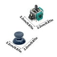 1 Pair Joystick 3D Thumb Gaming Accessory Joysticks / Analog Caps Game ...