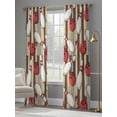 Cartoon Bowling Sheer Curtains for Living Room Bedroom Modern Funny ...