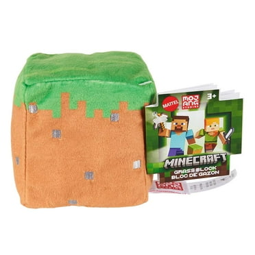 Mattel Minecraft Basic Blocks TNT Mini Plush, Soft 3-in Block Plush for ...