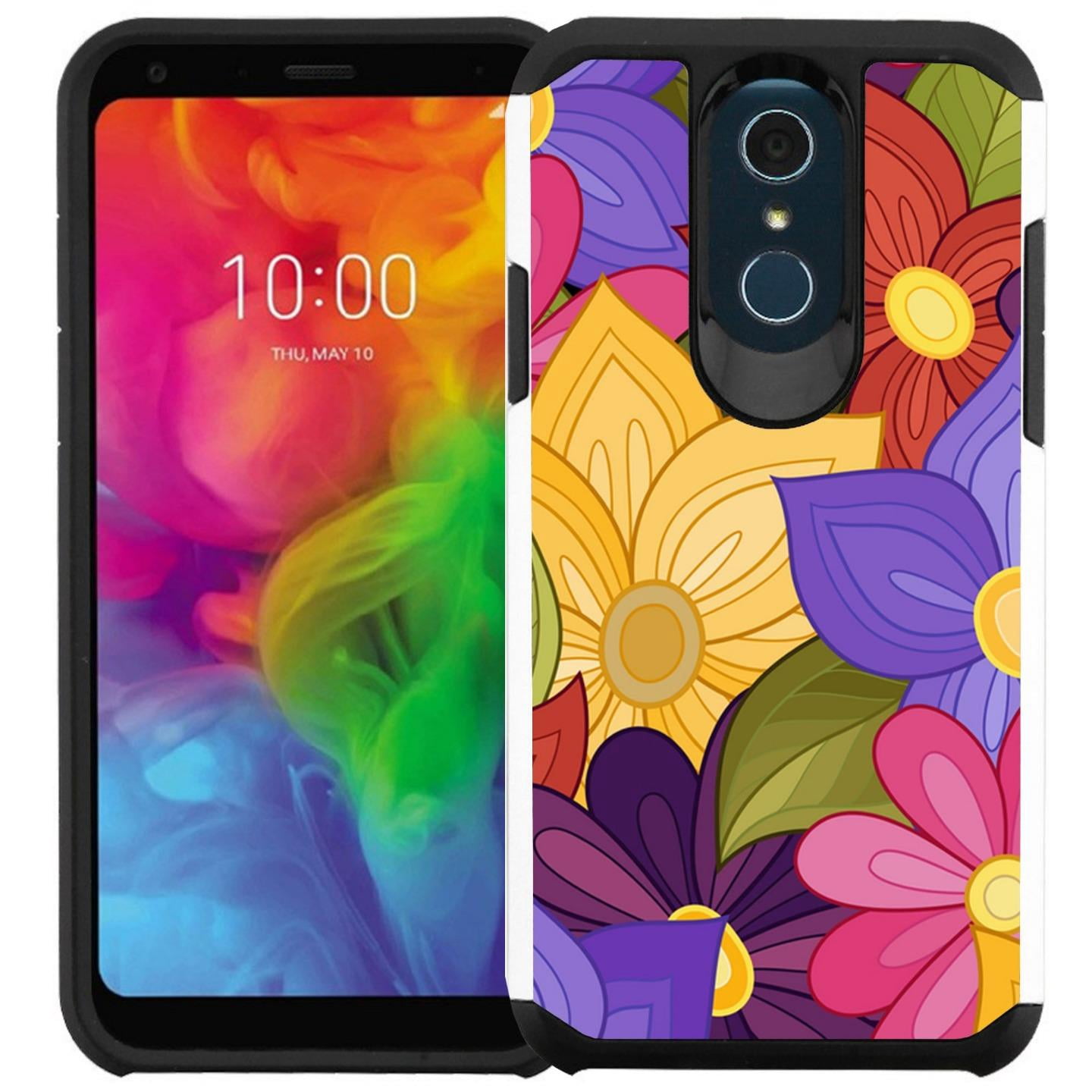 LG Q7 Plus Case, LG Q7 / Q7+ Case - Colorful Design Hybrid Armor Case ...