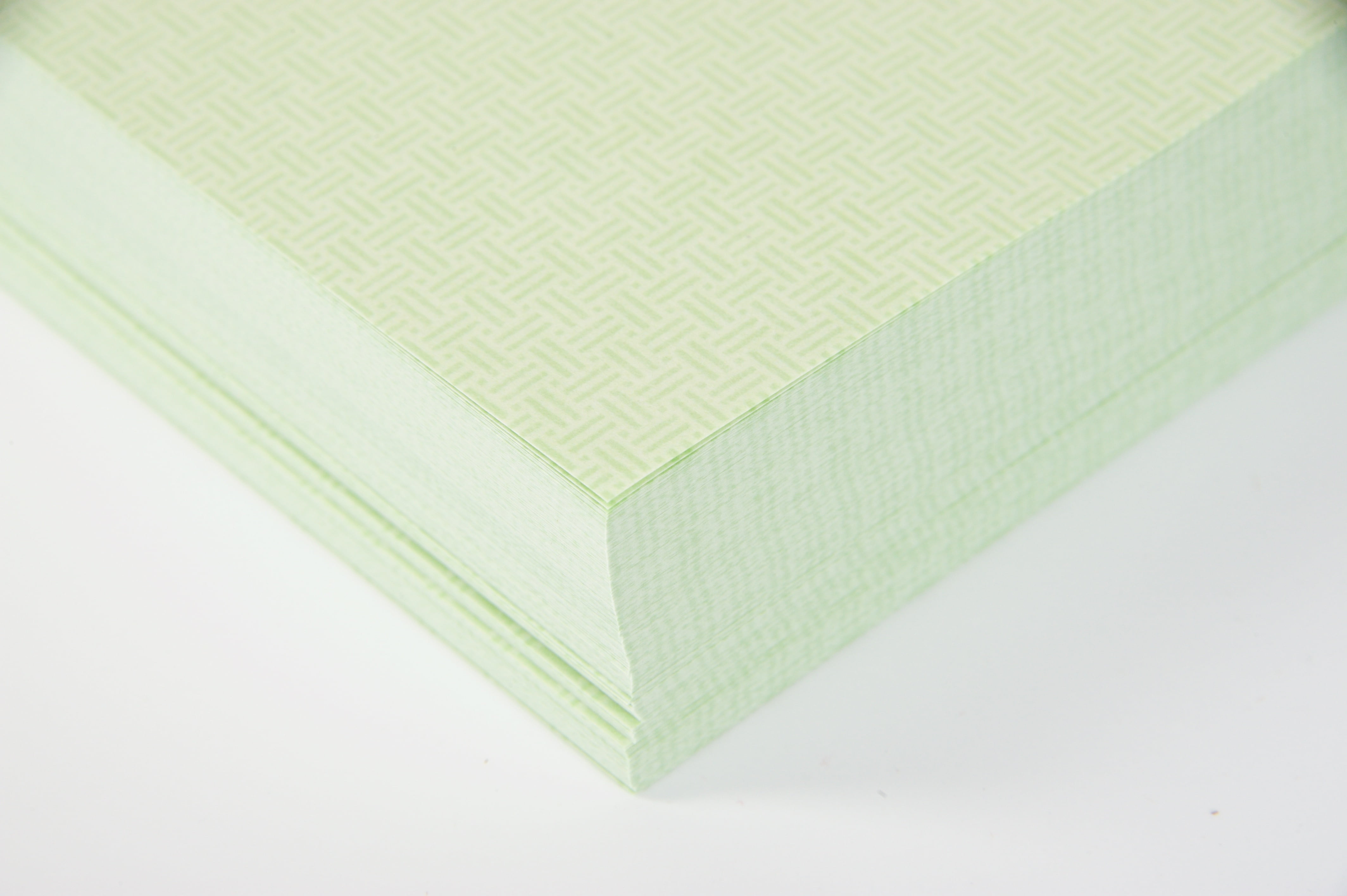 DesignSecure Basketweave Green Security Paper 8.5 x 11, 500 Sheets by ...