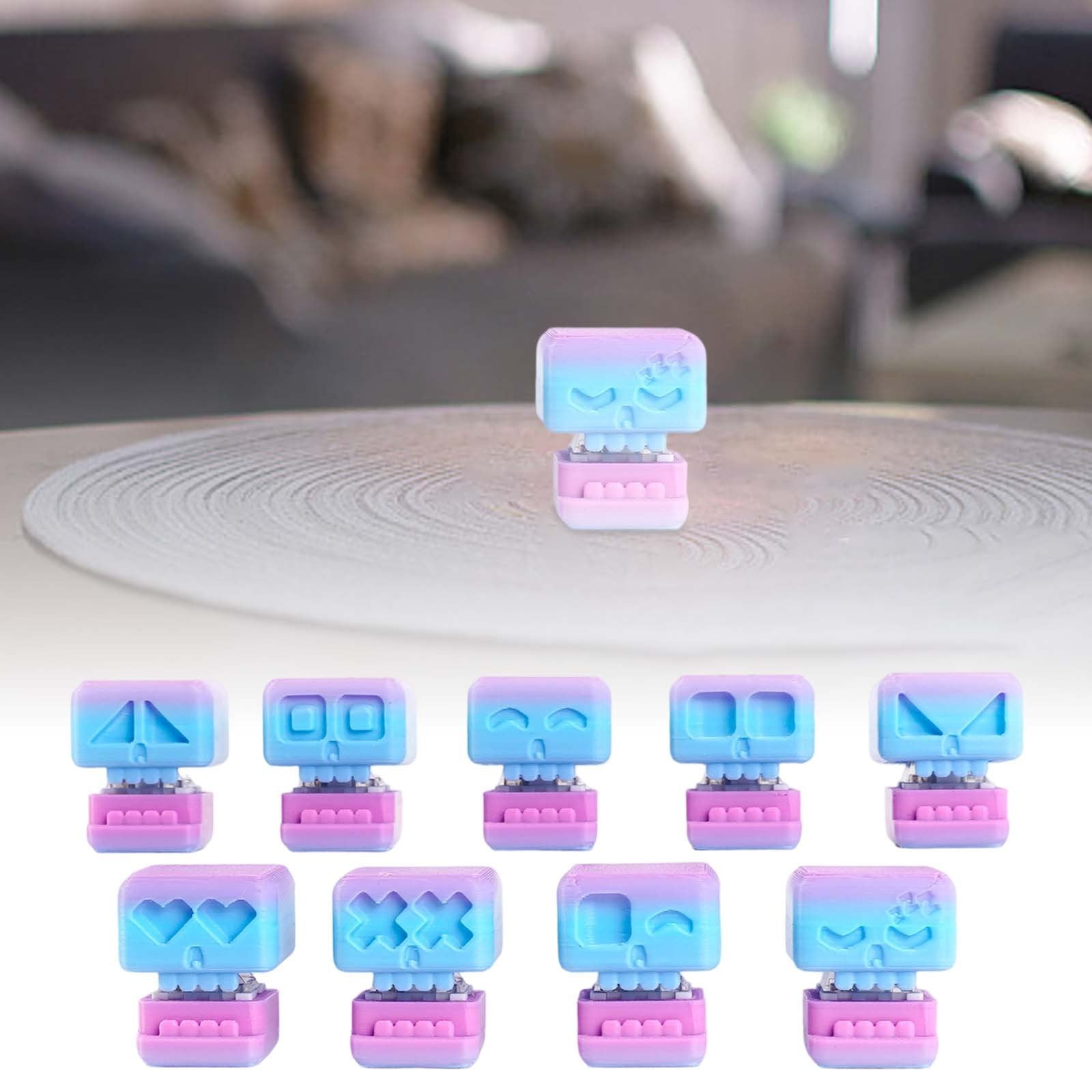 Click here for Whit3f1ve 9pcs Skull Keyboard Fidget Toys 3d Print... prices