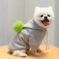 Pet Clothes Adorable Soft Polyester Dog Cat Apparel Comfortable Indoor ...
