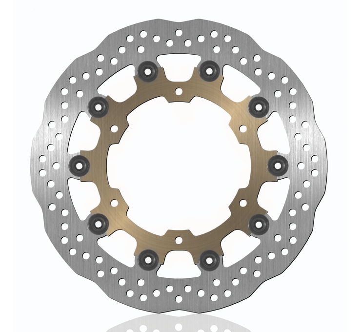 BikeMaster Brake Rotor for Yamaha YZF-R6 1999-2002 - Walmart.com